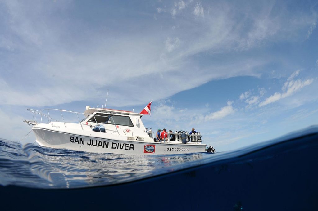 Boat Charters Puerto Rico by Island Scuba in Guanica, PR